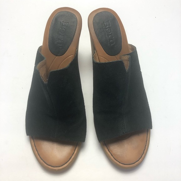 Born | Shoes | Born Leather Ingrid Mules | Poshmark